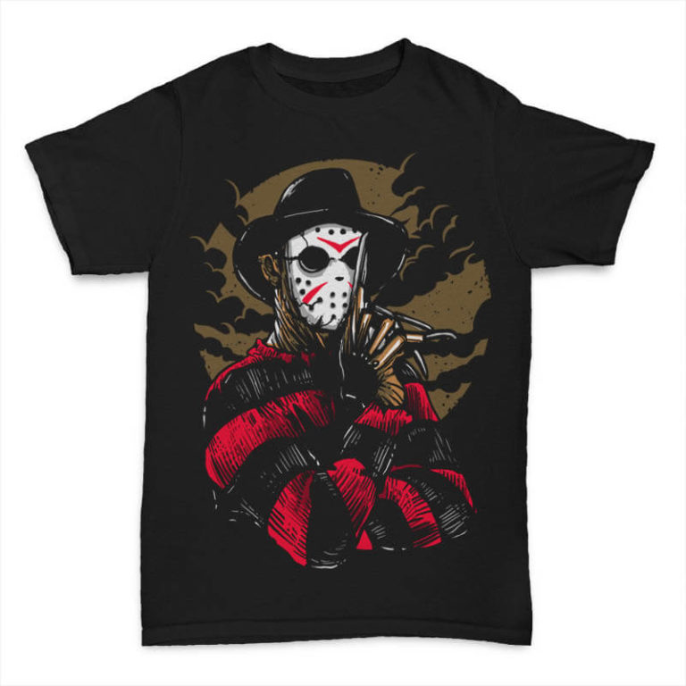 Freddy VS Jason T shirt Design - Thefancydeal