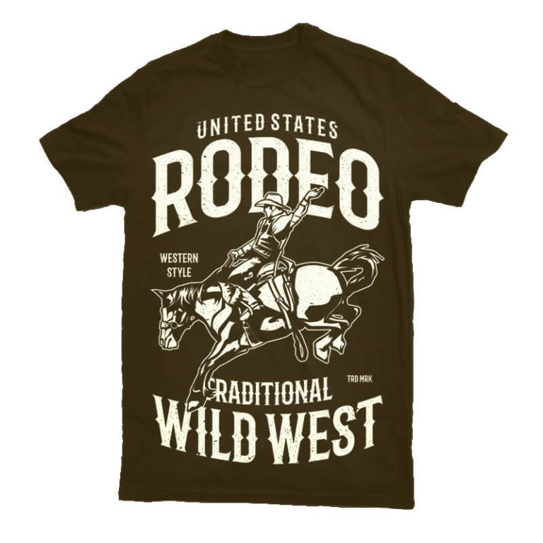 Rodeo T shirt Design - Thefancydeal